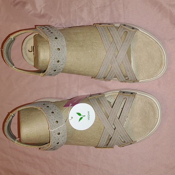 Jambu | Shoes | Jbu By Jambu Joanna Vegan Nubuck Sandals In Taupe ...